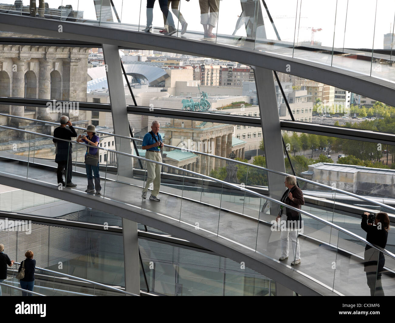Dome of the Reichstag building,German Parliament building,Berlin Stock ...
