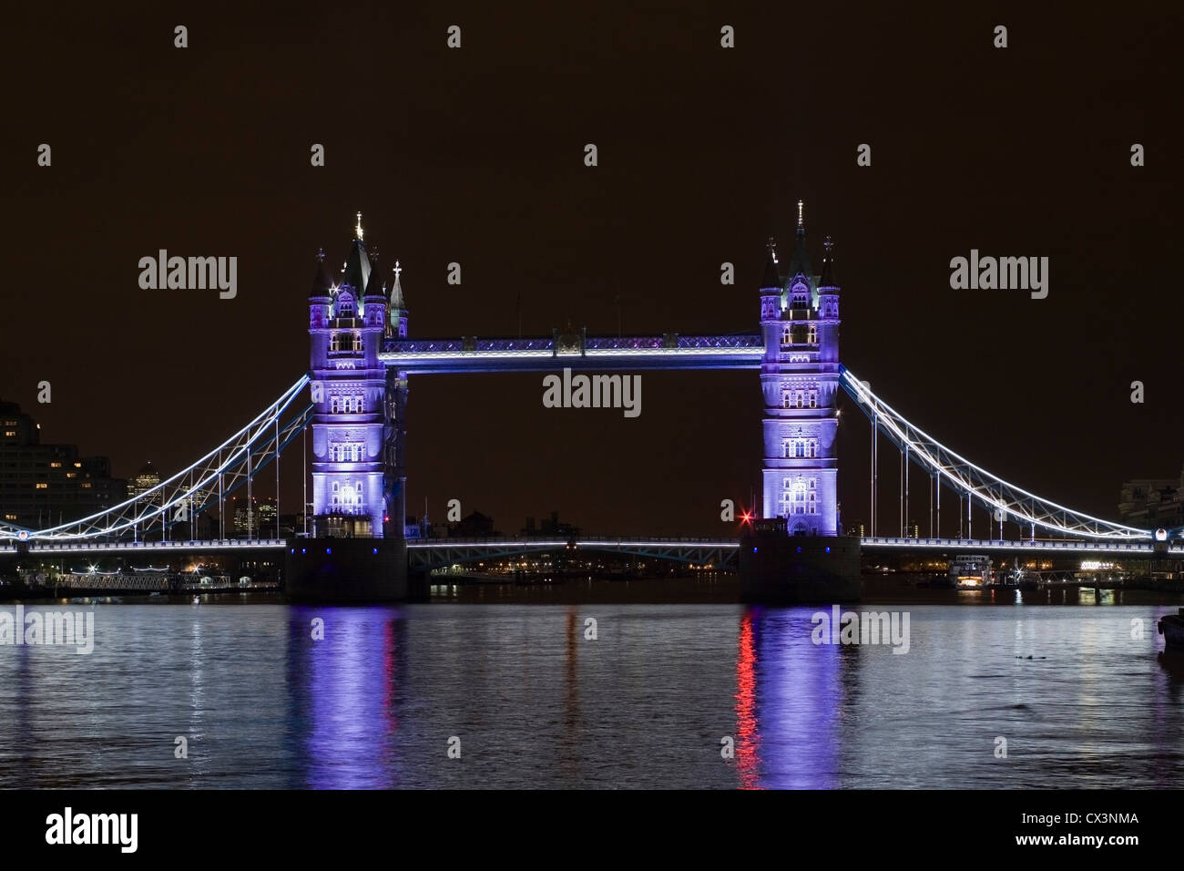 Tower Bridge Re-lighting, London, United Kingdom. Architect: Horace ...