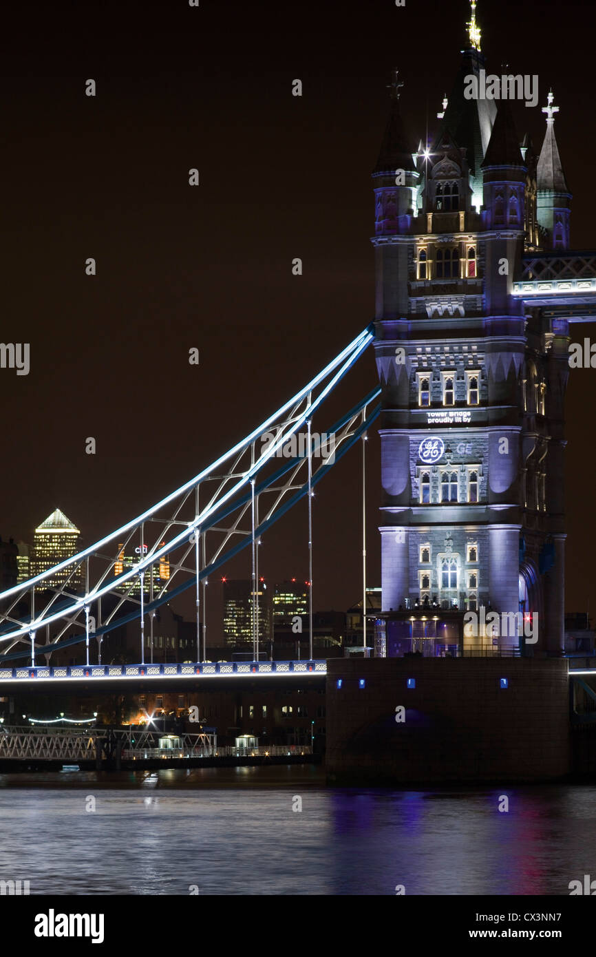 Tower Bridge Re-lighting, London, United Kingdom. Architect: Horace ...
