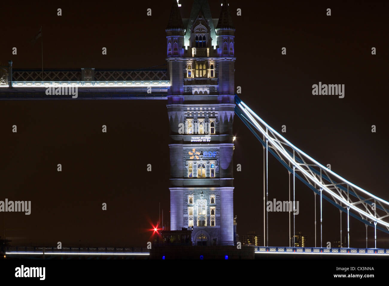 Tower Bridge Re-lighting, London, United Kingdom. Architect: Horace ...