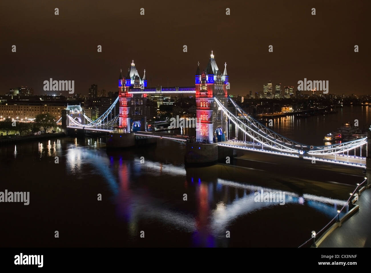 Tower Bridge Re-lighting, London, United Kingdom. Architect: Horace ...