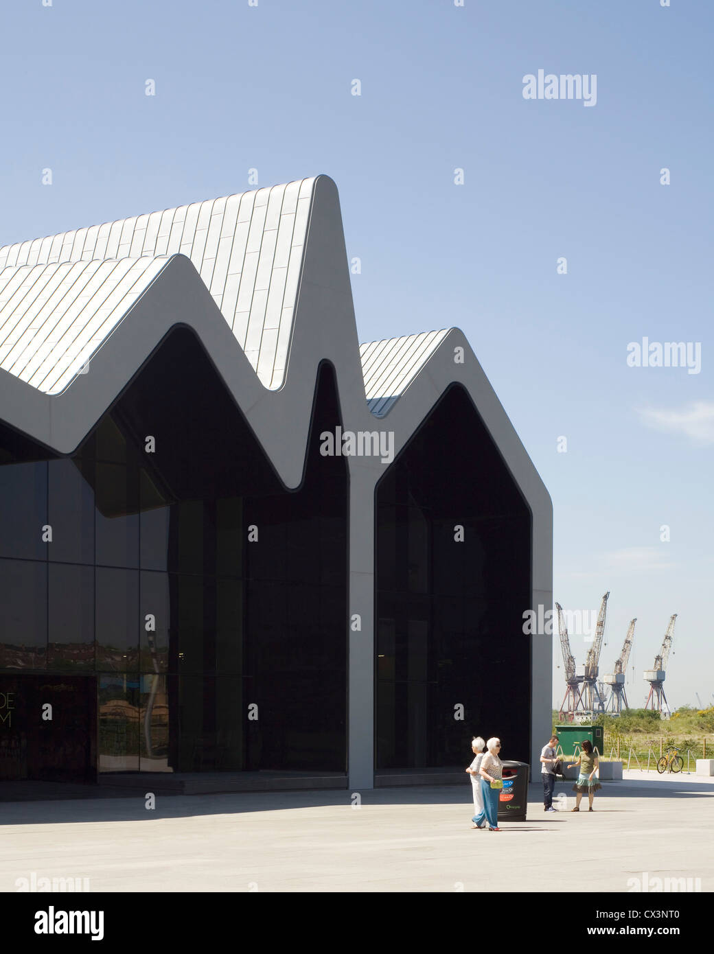 Glasgow Riverside Museum of Transport, Glasgow, United Kingdom ...