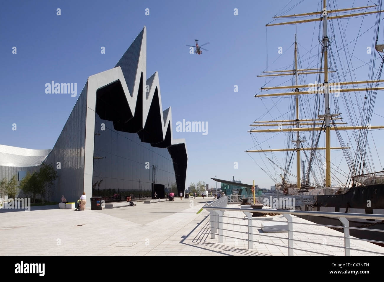 Glasgow Riverside Museum of Transport, Glasgow, United Kingdom ...