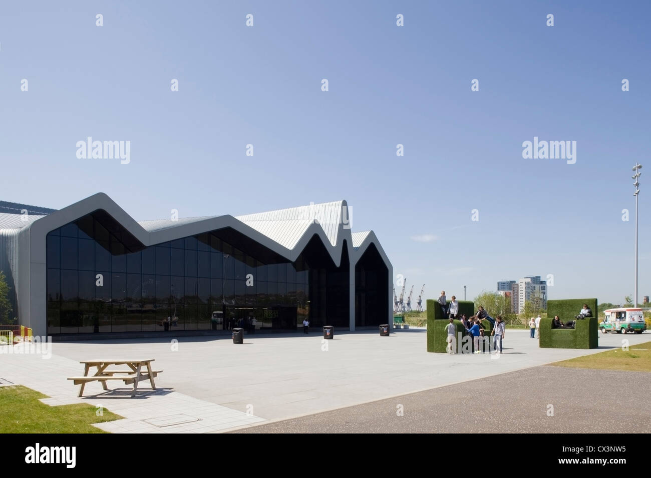 Glasgow Riverside Museum of Transport, Glasgow, United Kingdom ...