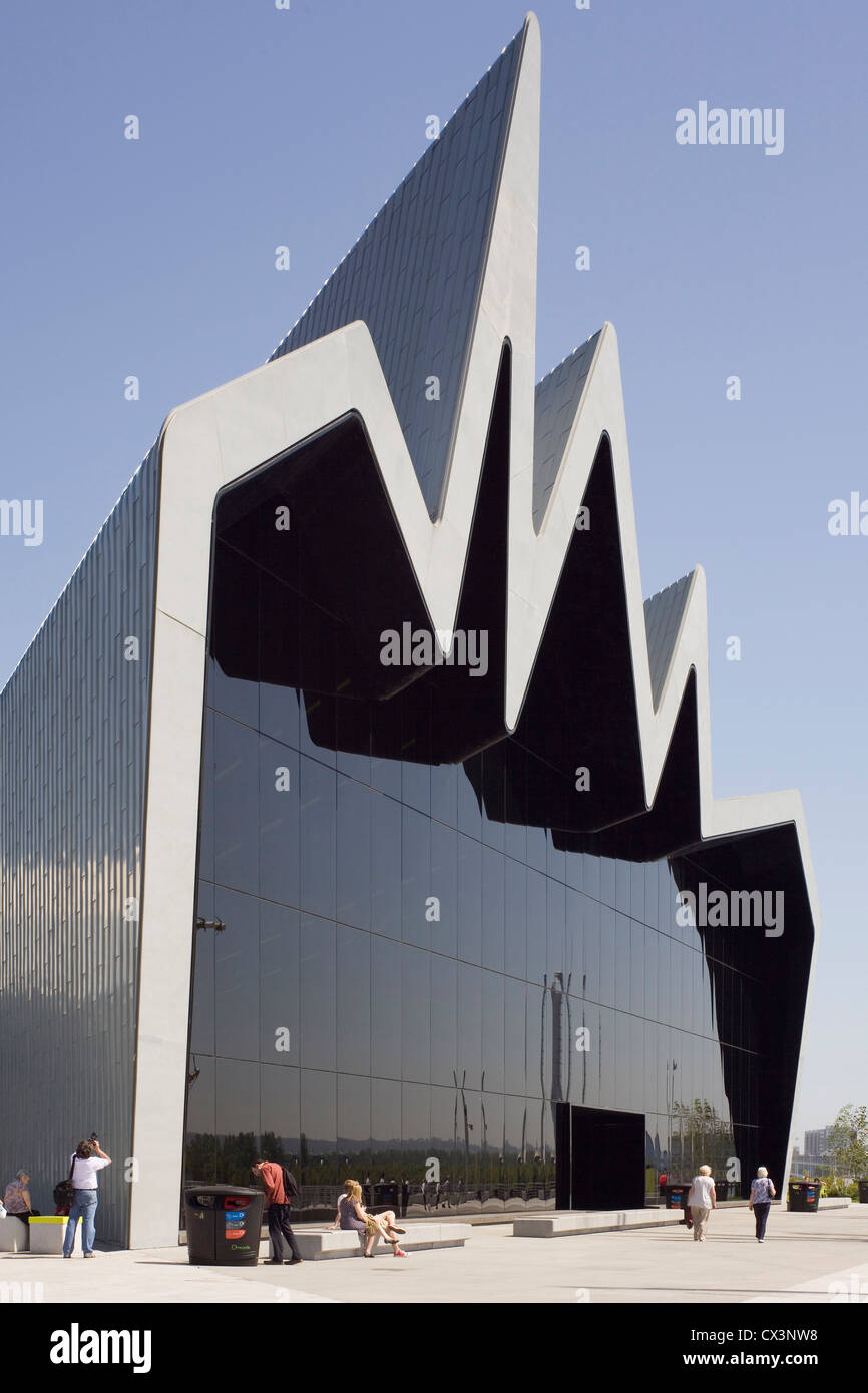 Glasgow Riverside Museum of Transport, Glasgow, United Kingdom ...