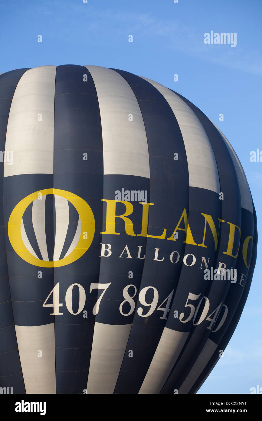 Hot Air Balloon Orlando Florida USA at sunrise Stock Photo - Alamy