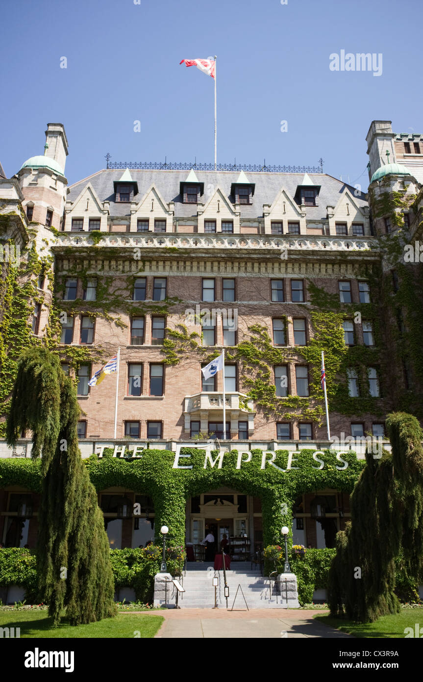 Empress hotel victoria canada hi-res stock photography and images - Alamy