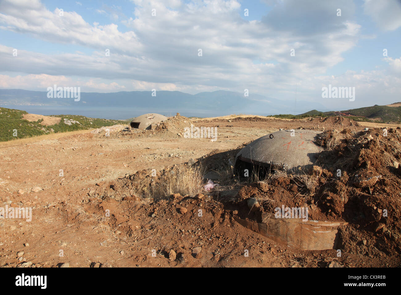 Bunker in Albania Stock Photo - Alamy
