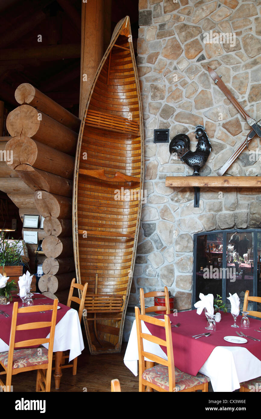 The Grand Lodge Hotel Mont Tremblant ,Quebec, Dining Room With ...