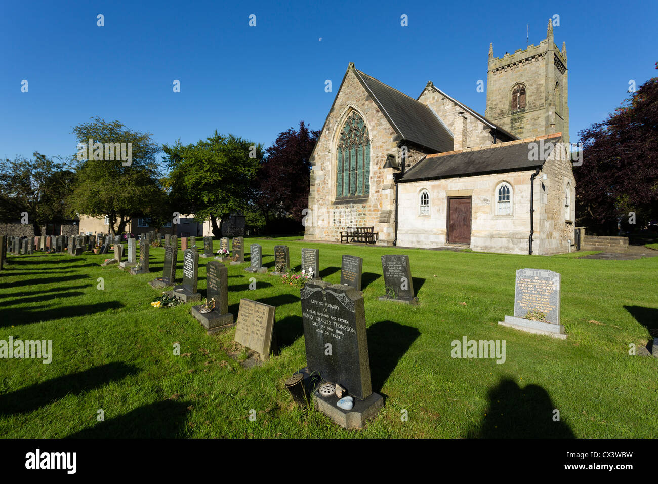 All Saints Church, Barwick in Elmet. The church dates back to Norman ...
