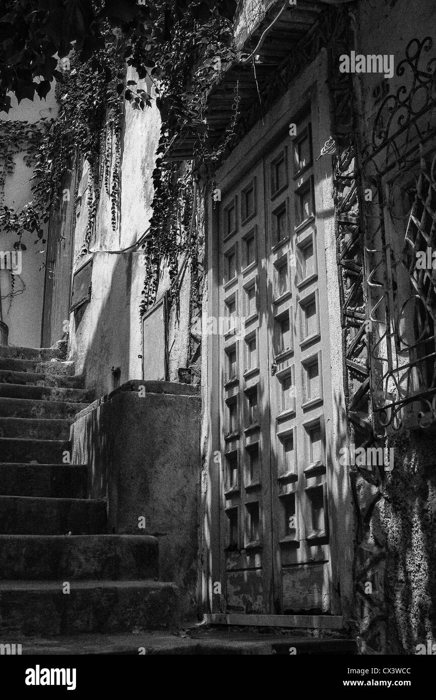 B door Black and White Stock Photos & Images - Alamy