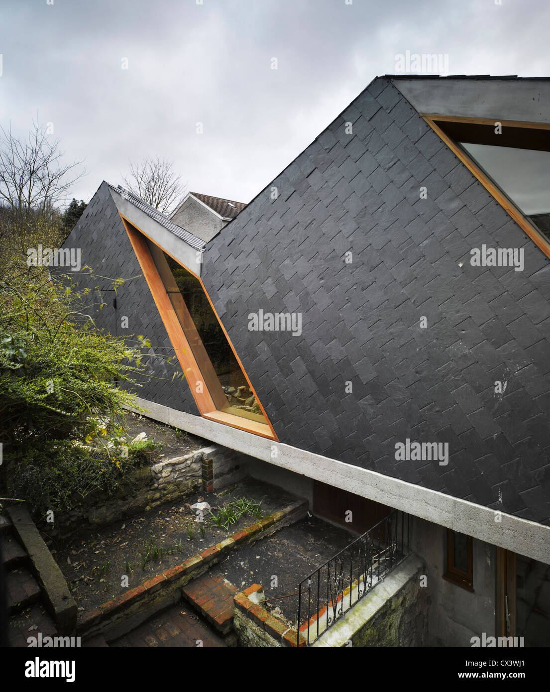 Slate Storey Extension, Dublin, Ireland. Architect: Tom Maher, 2008 ...