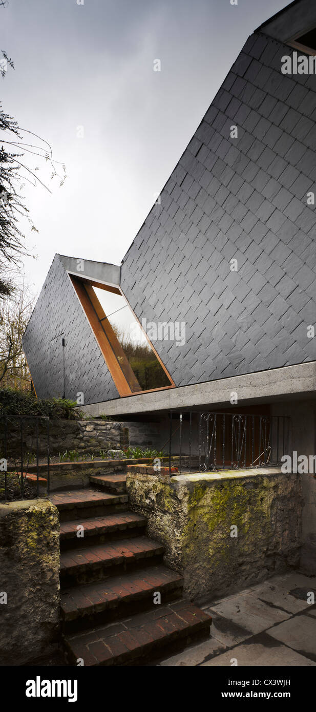 Slate Storey Extension, Dublin, Ireland. Architect: Tom Maher, 2008 ...