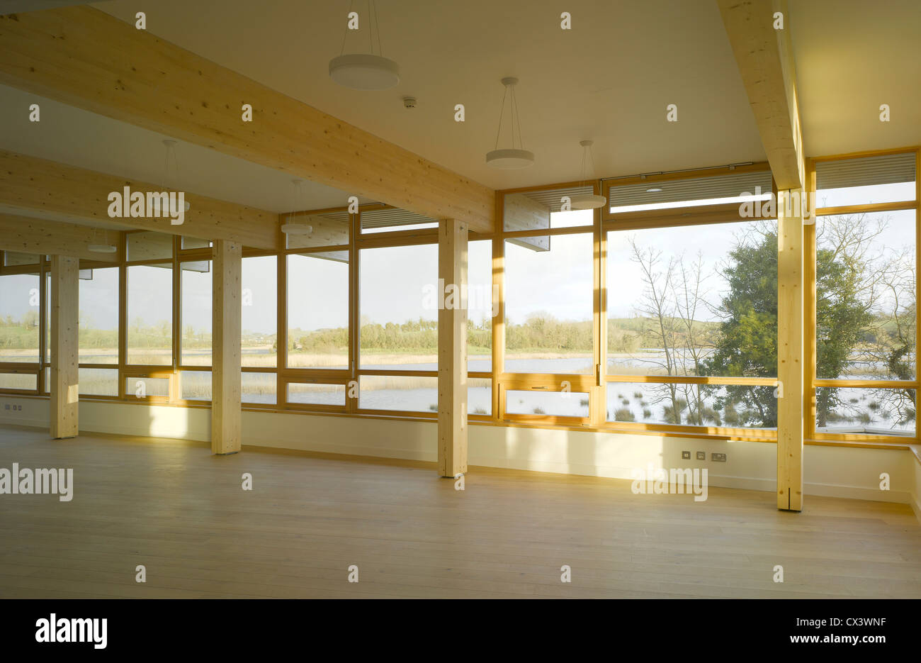 Ballybay Wetland Centre, Ballybay, Ireland. Architect: Solearth ...