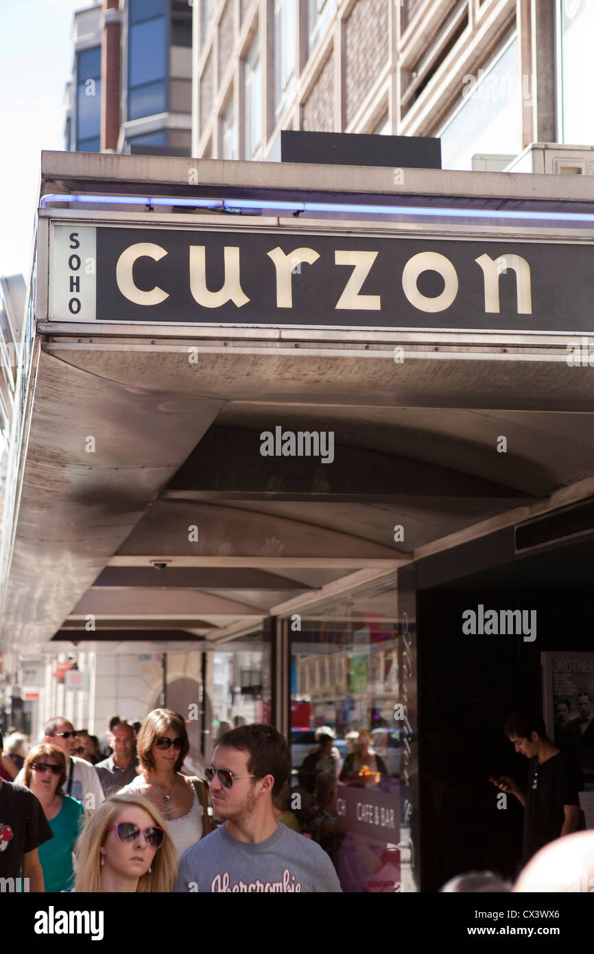 The Curzon Soho cinema in London's west end Stock Photo - Alamy