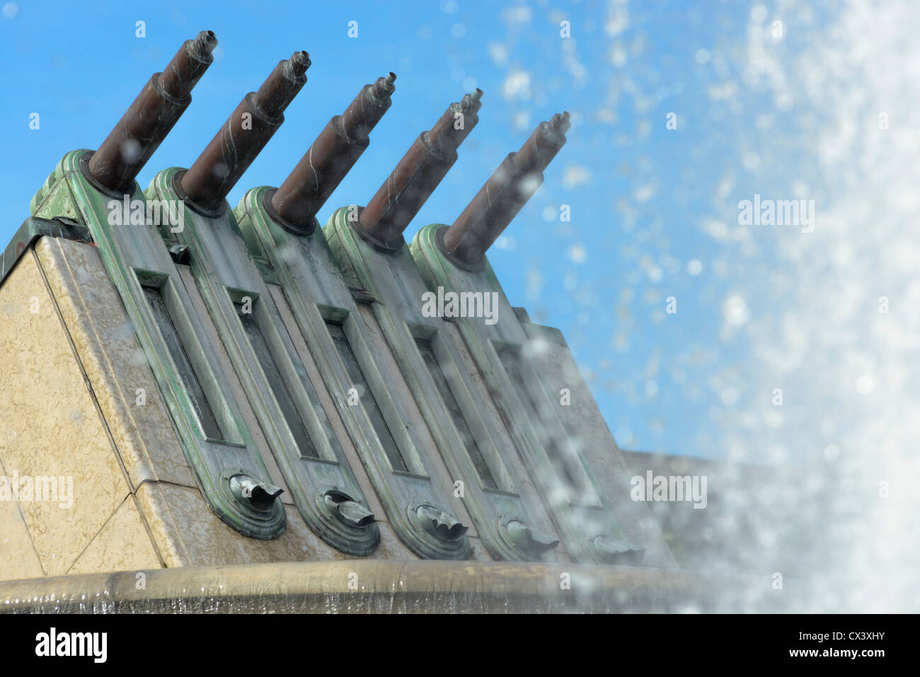 Water cannons hi-res stock photography and images - Alamy