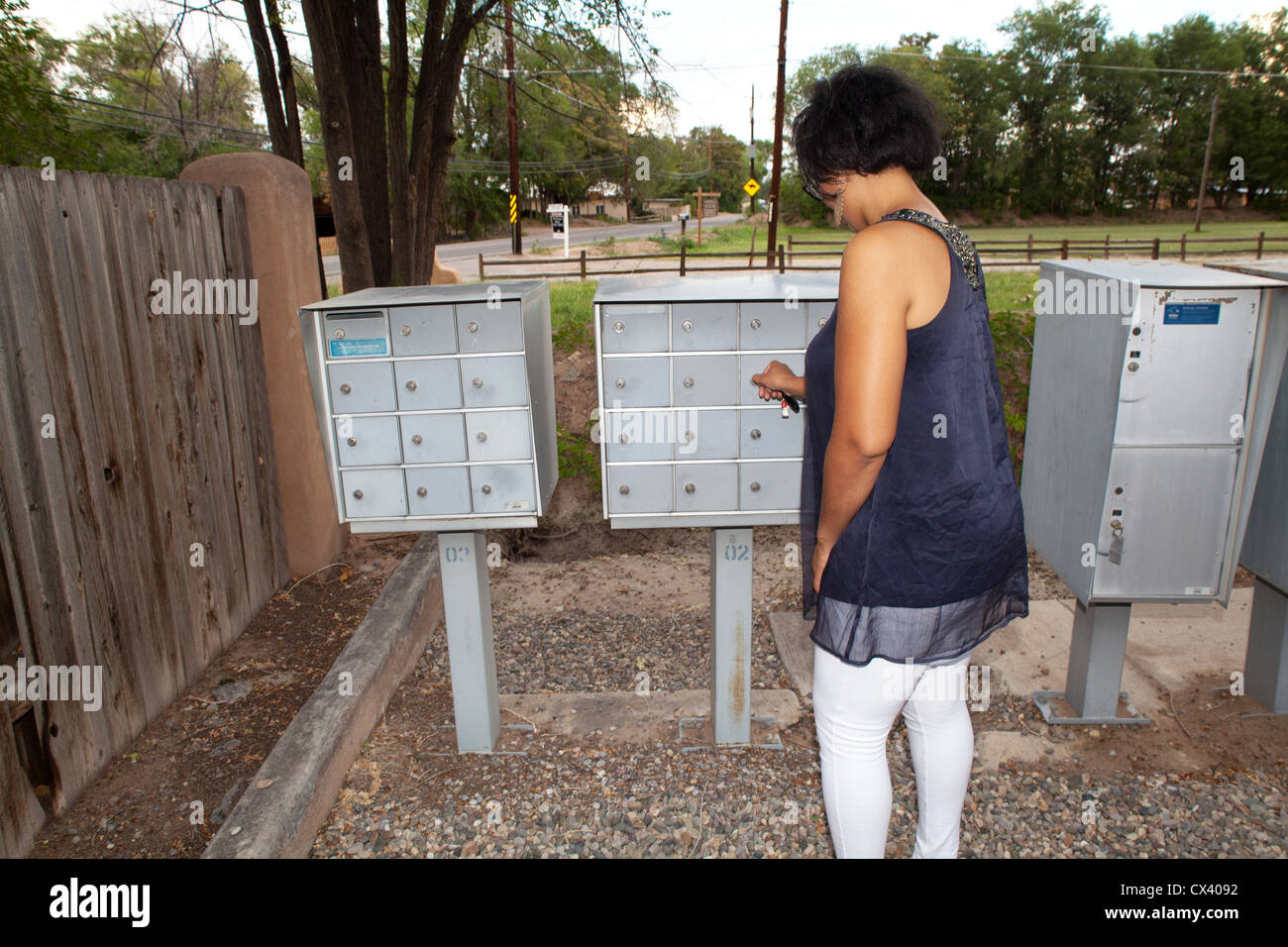 Letter post box usa hi-res stock photography and images - Alamy