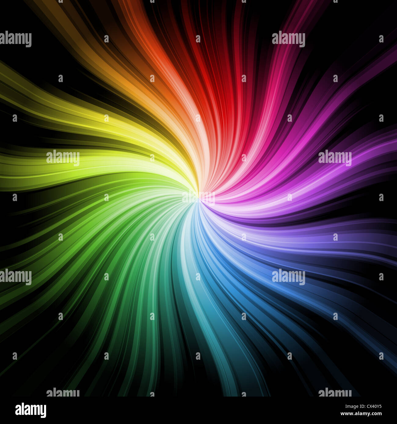 Abstract swirl background in rainbow colors Stock Photo - Alamy