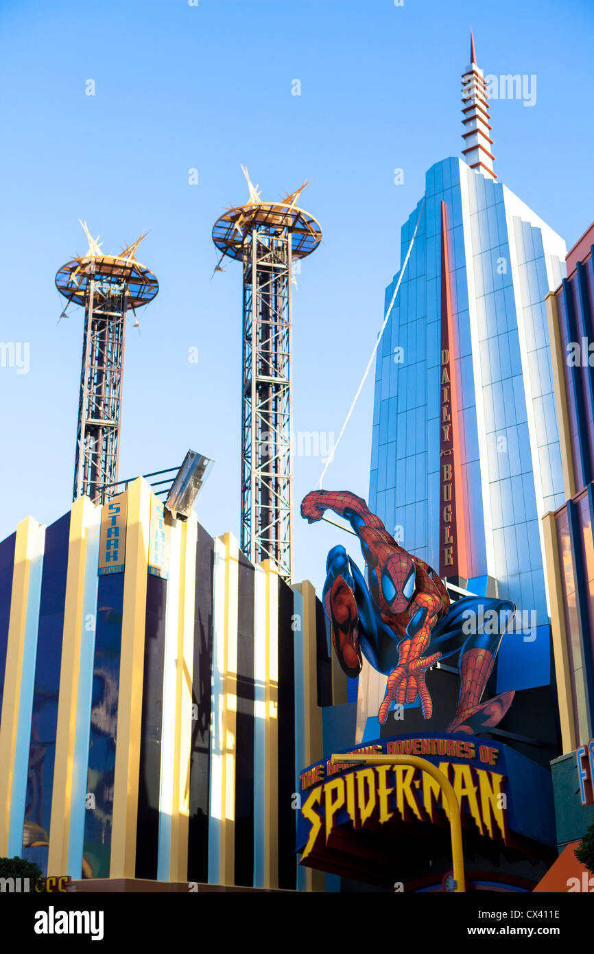 Universal Studios Spiderman Ride