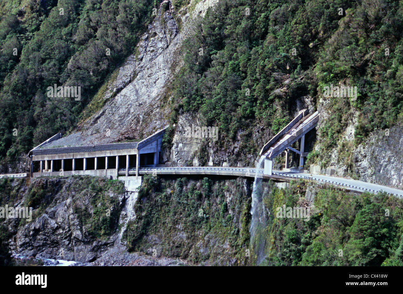 Otira Gorge, South Island, New Zealand Stock Photo - Alamy
