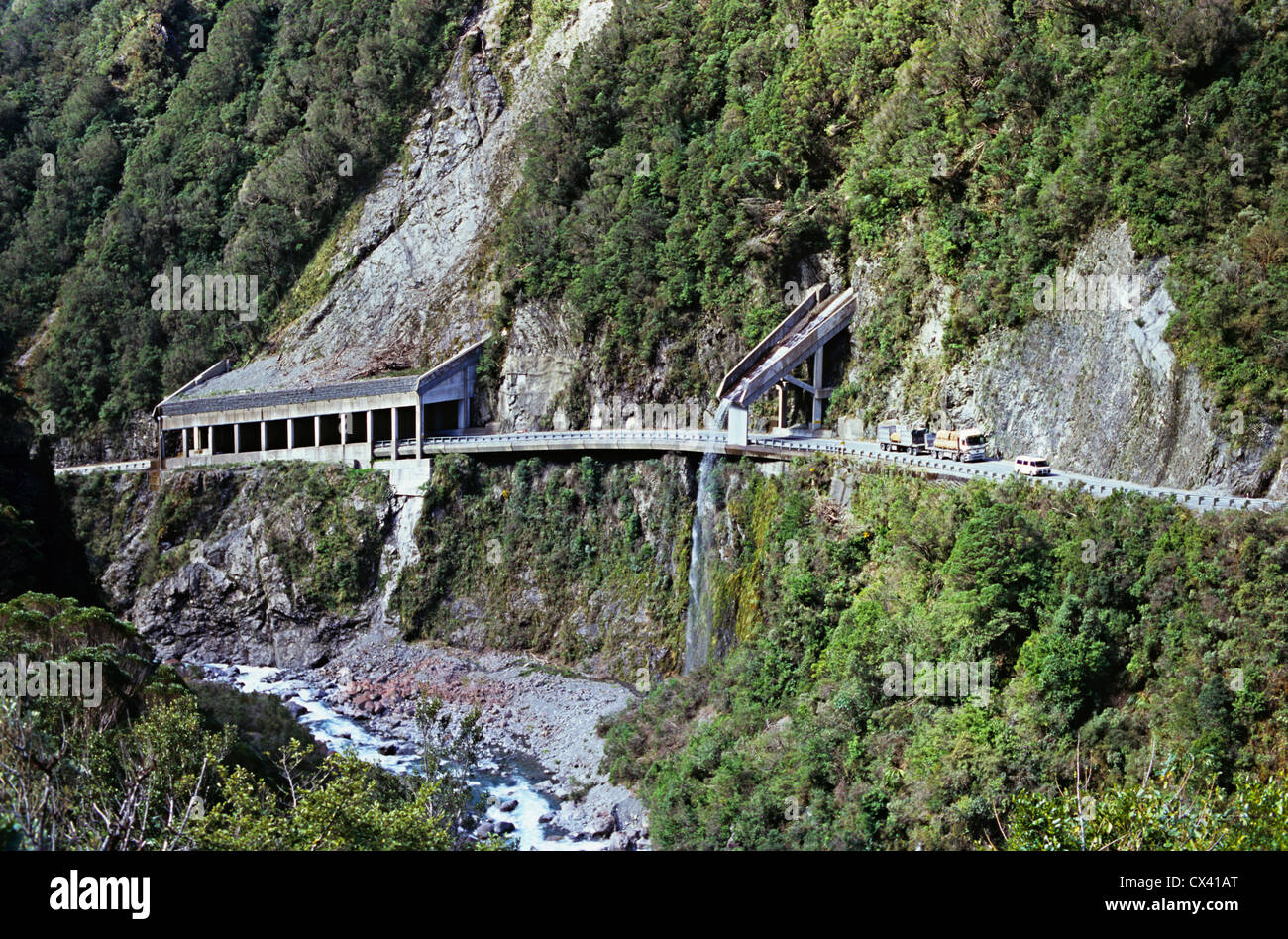 Otira gorge road arthurs pass hi-res stock photography and images - Alamy