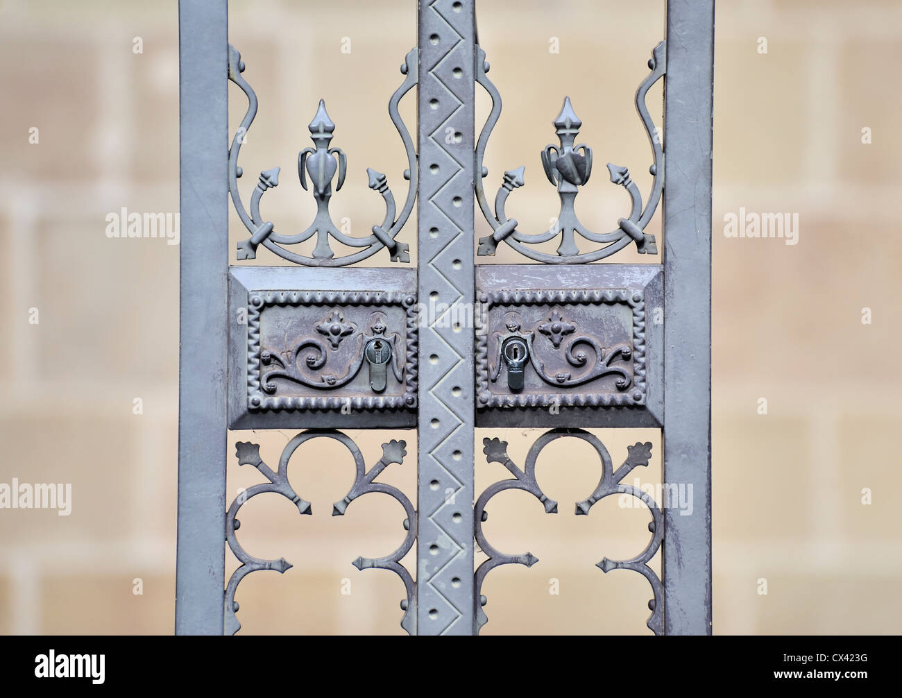 Gate detail, Geneva Cathedral, Switzerland Stock Photo - Alamy