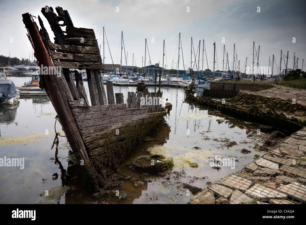 Lake Lothing Lowestoft Stock Photo - Alamy