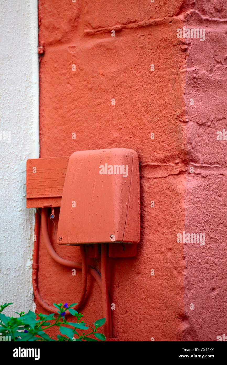 Old telephone wall architecture hi-res stock photography and images - Alamy