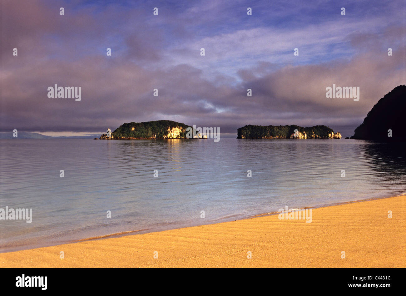 Tata Islands, South Island, New Zealand Stock Photo - Alamy