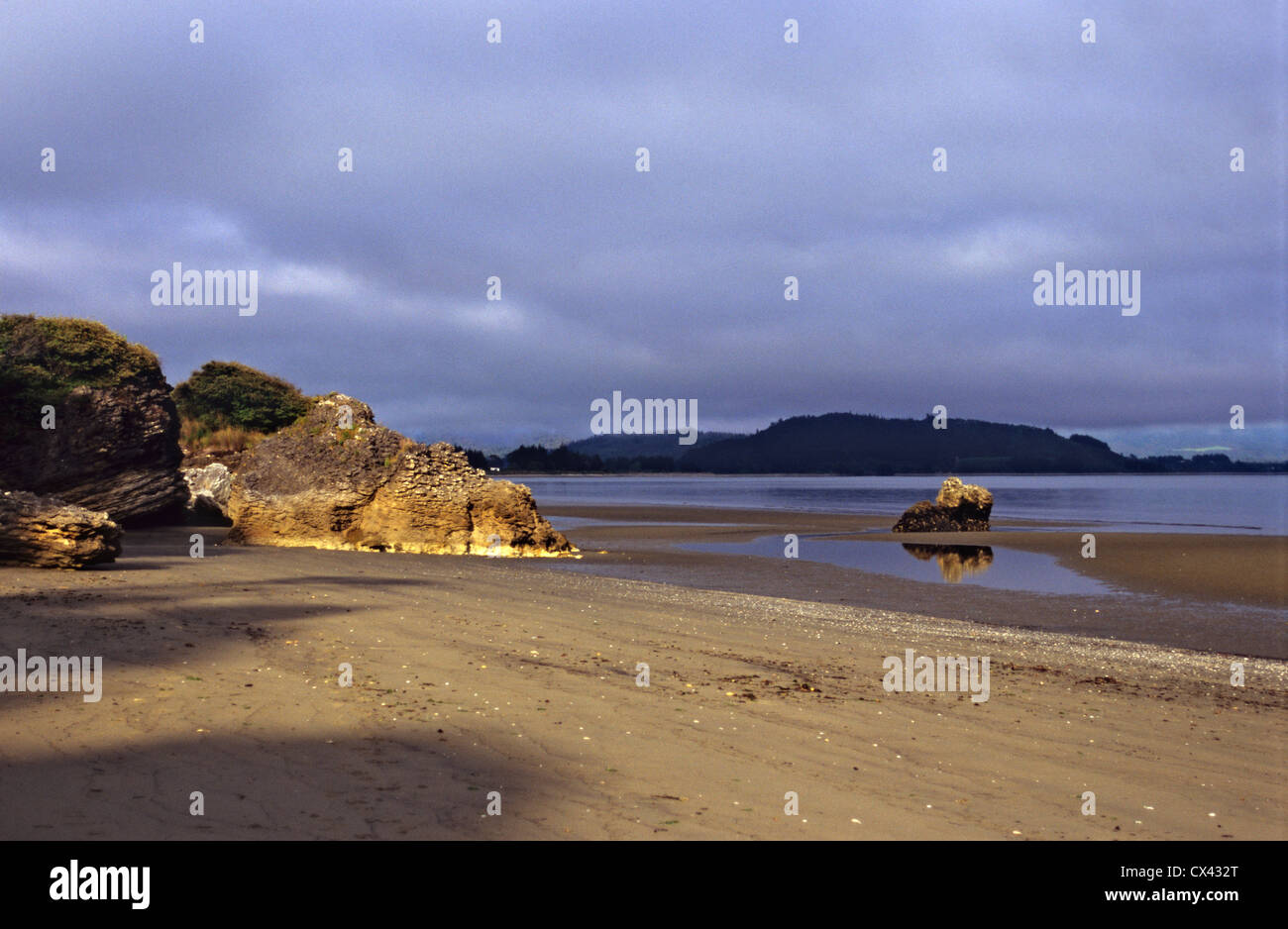 Pohara Beach, South Island, New Zealand Stock Photo - Alamy