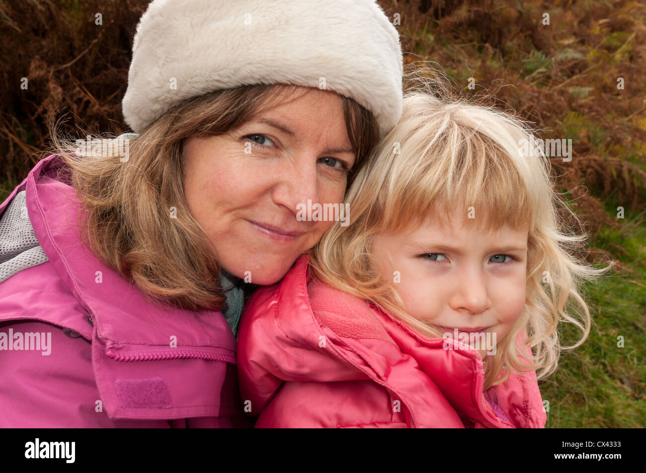 mother and daughter,grasmere,lake district,cumbria,england,uk,europe ...