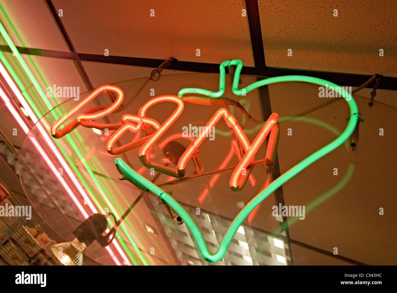 Manchester curry mile rusholme wimslow paan pan sign betel leaf Stock ...