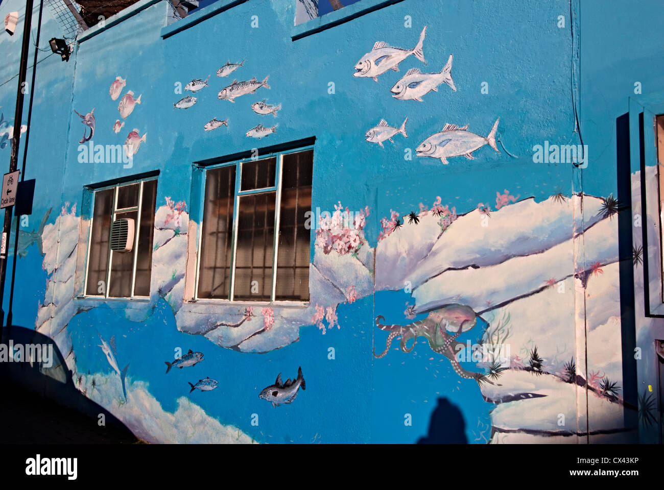 Fishmonger bristol mural easton fish hi-res stock photography and ...