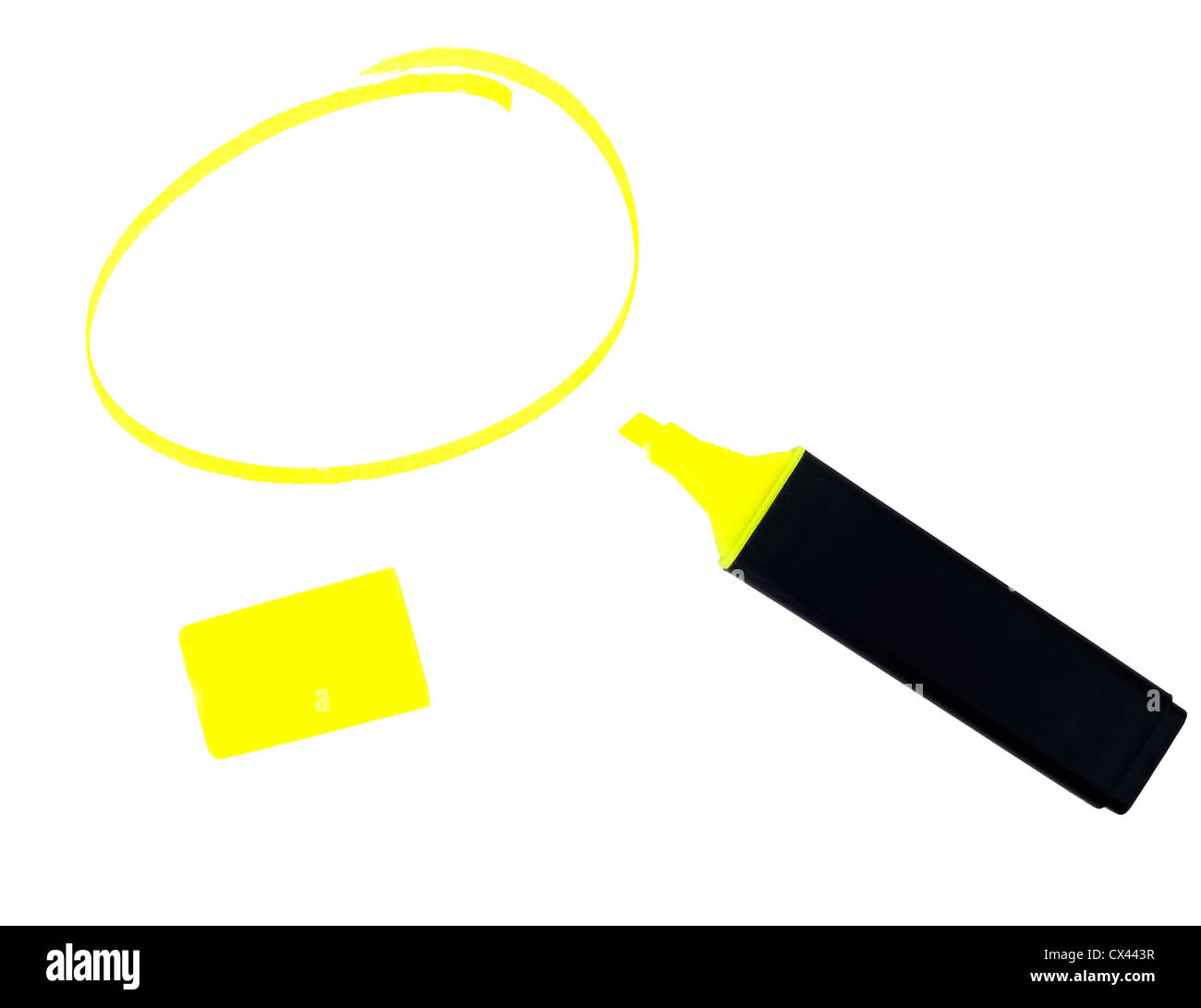Highlight pen Cut Out Stock Images & Pictures - Alamy