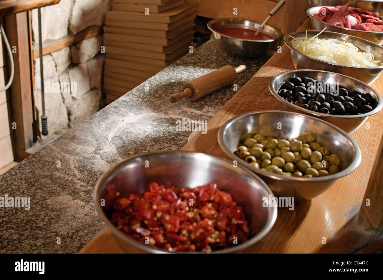 Pizza products hi-res stock photography and images - Alamy