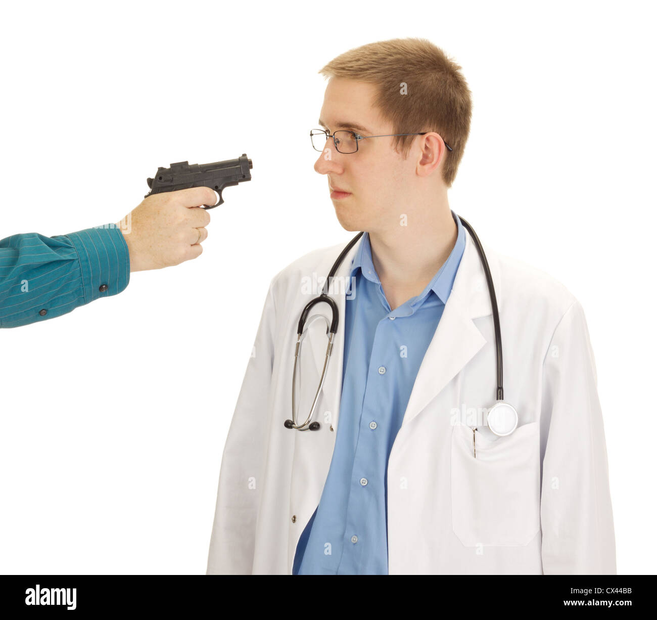 Stethoscope gun hi-res stock photography and images - Alamy