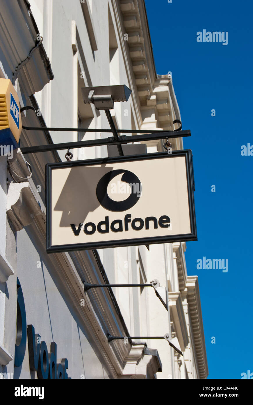 Vodafone sign and logo Stock Photo - Alamy