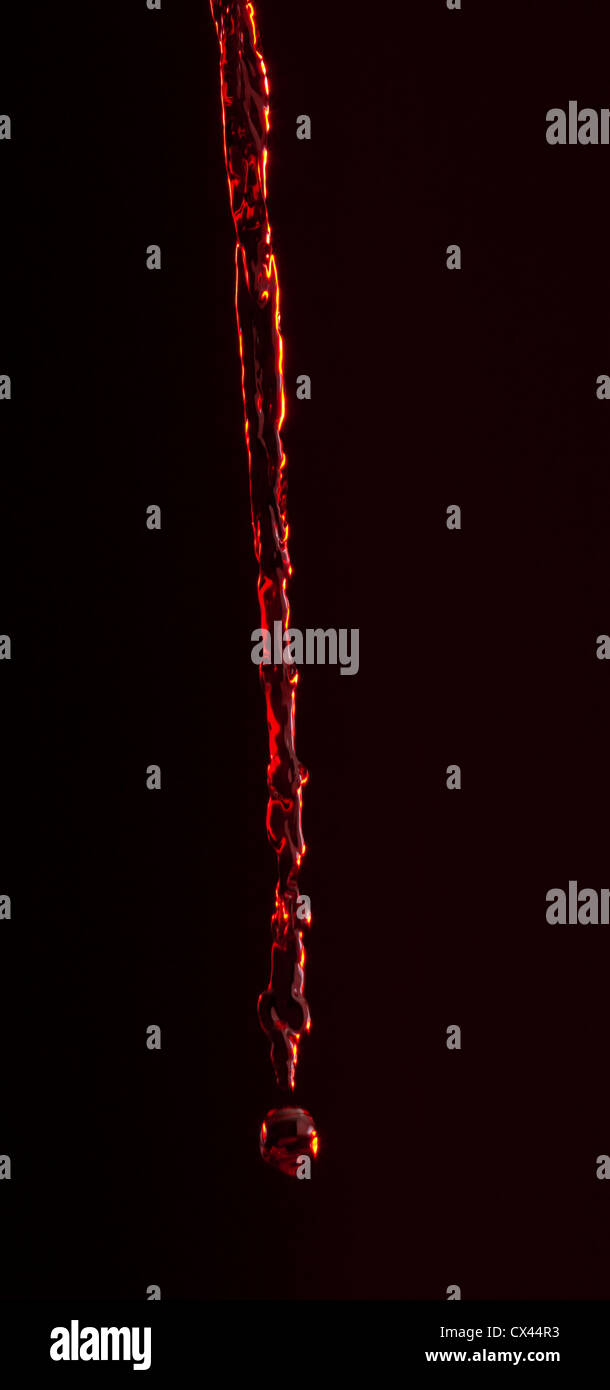 Liquid frozen in time producing amazing patterns Stock Photo - Alamy