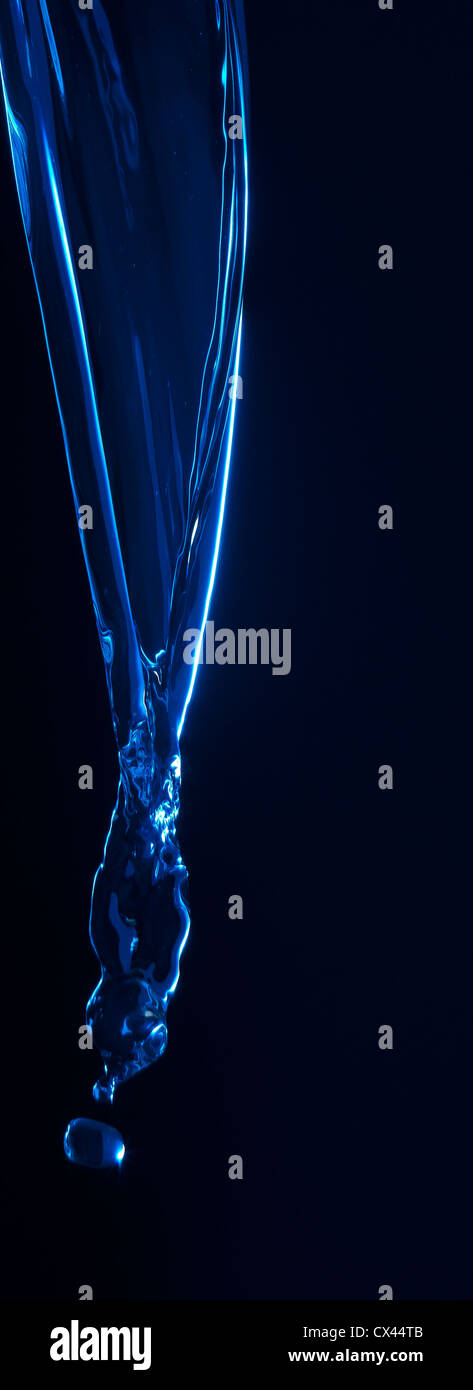 Liquid frozen in time producing amazing patterns Stock Photo - Alamy