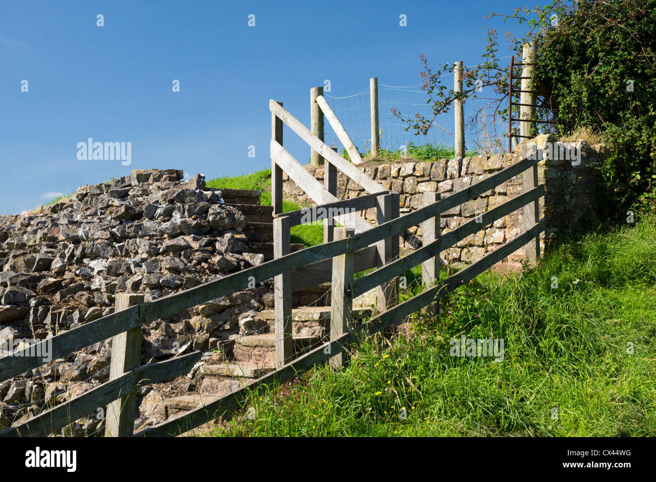 Caerwent wall hi-res stock photography and images - Alamy