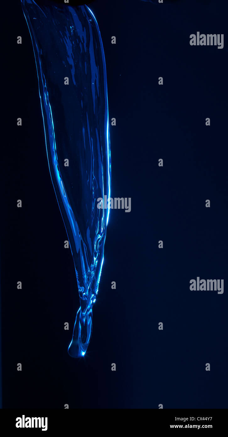 Liquid frozen in time producing amazing patterns Stock Photo - Alamy