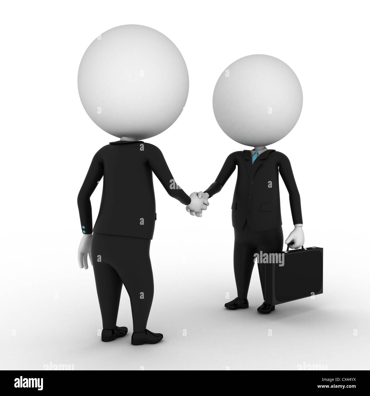 Black and white shaking hands hi-res stock photography and images - Alamy