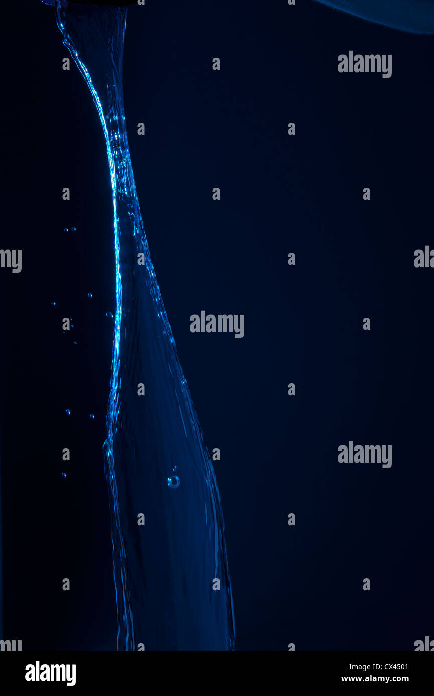 Liquid frozen in time producing amazing patterns Stock Photo - Alamy