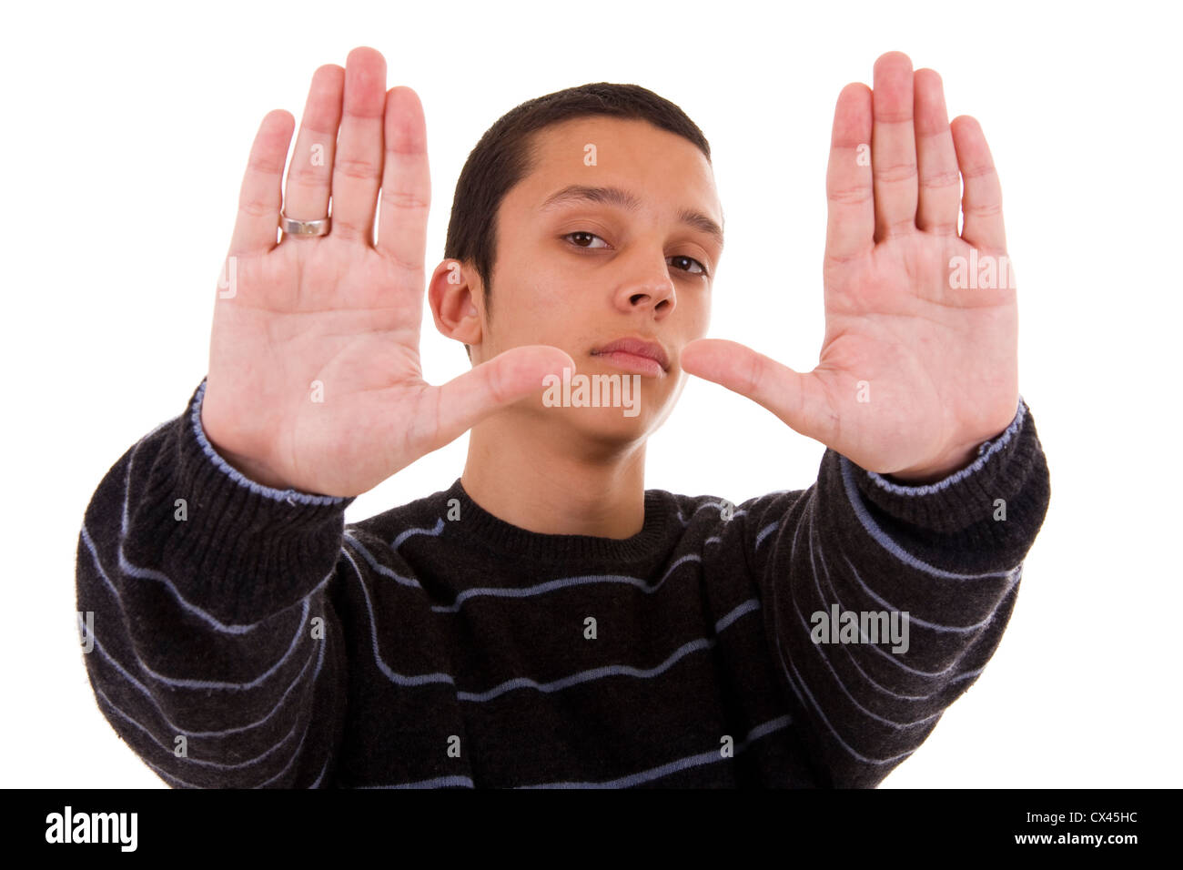 Stop Hand Person