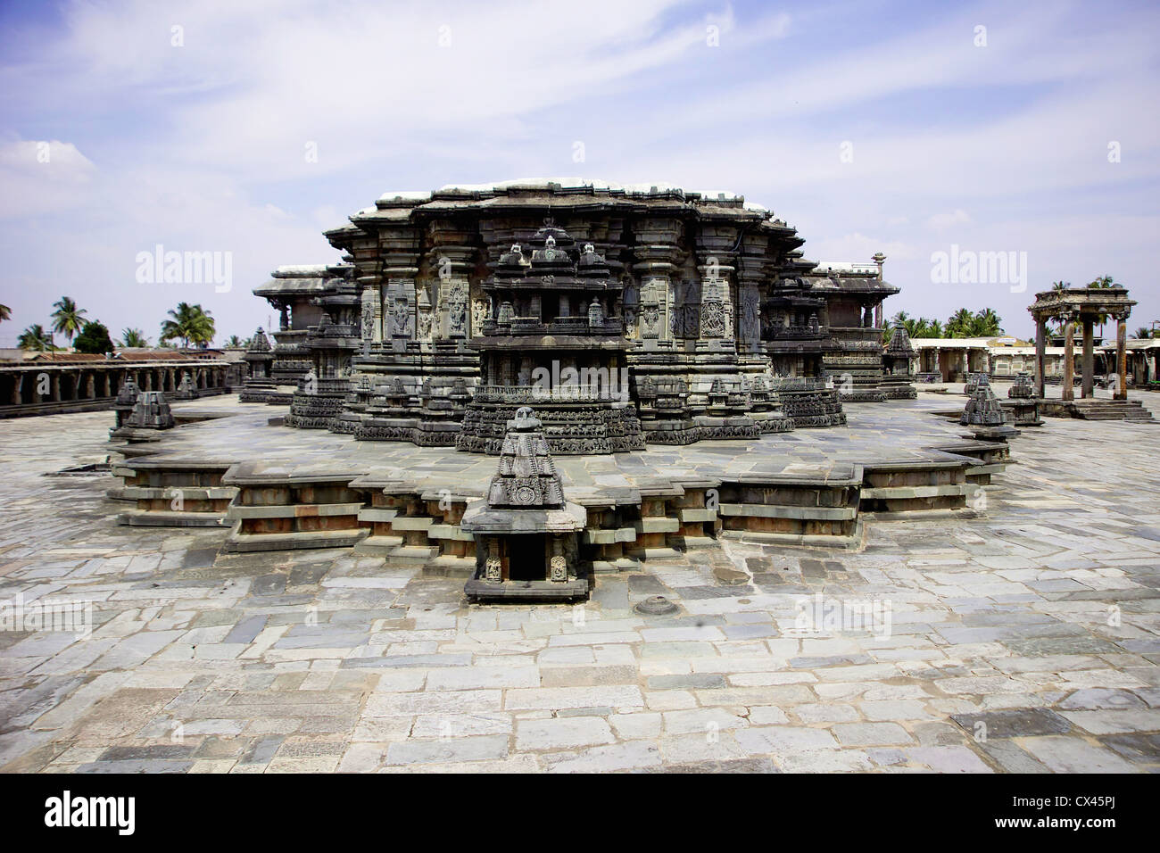 The Chennakeshava Temple built in 1117 AD by the Hoysalas at Belur ...