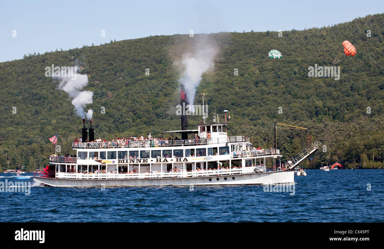 Minne-Ha-Ha steam powered stern wheel excursion cruise ship United ...