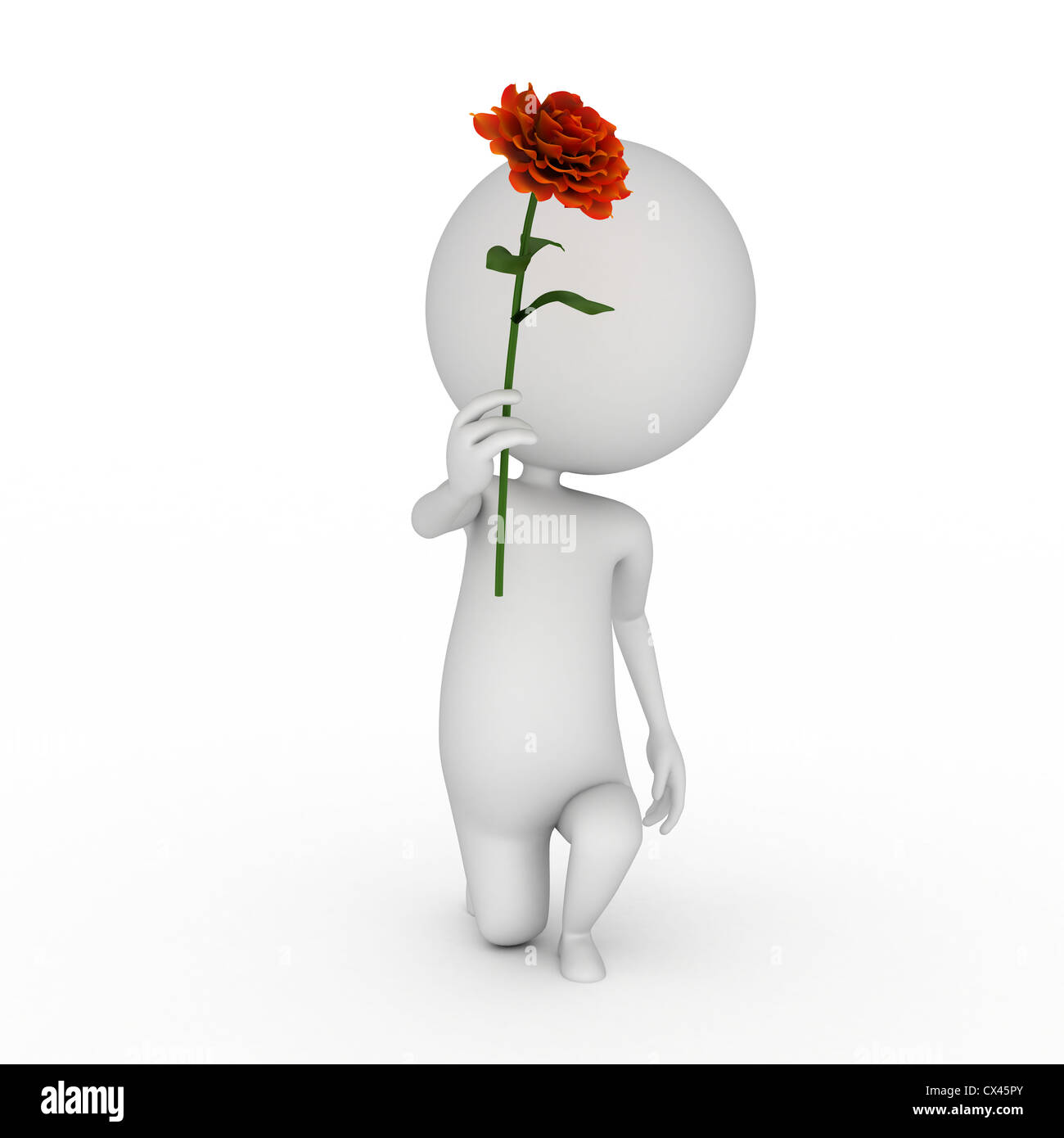 Rendered flower hi-res stock photography and images - Alamy