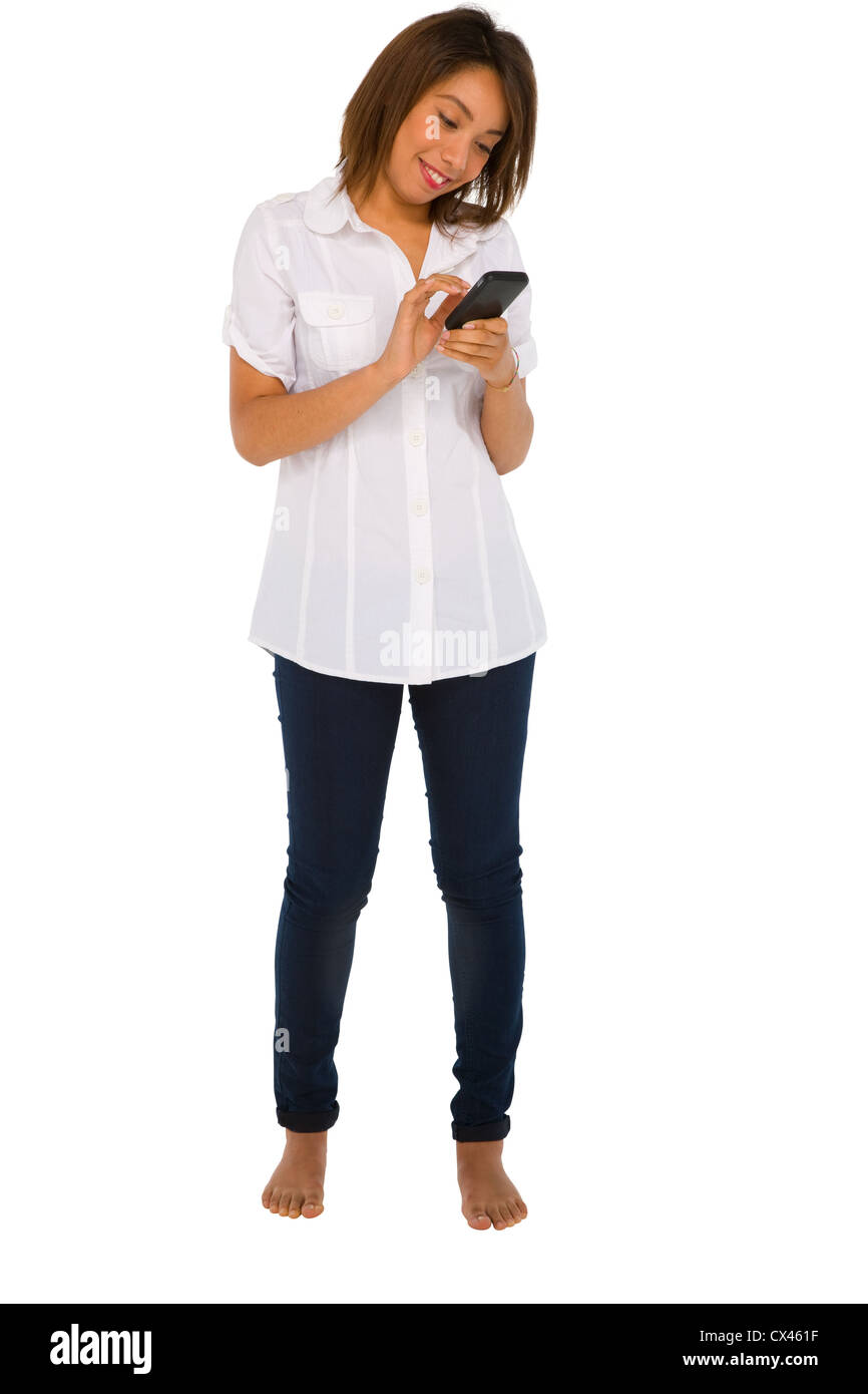 Teen girl barefeet hi-res stock photography and images - Alamy