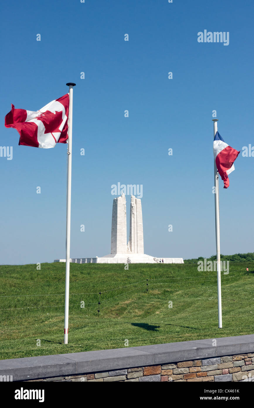 The Canadian National WW1 monument at Vimy ridge Stock Photo - Alamy
