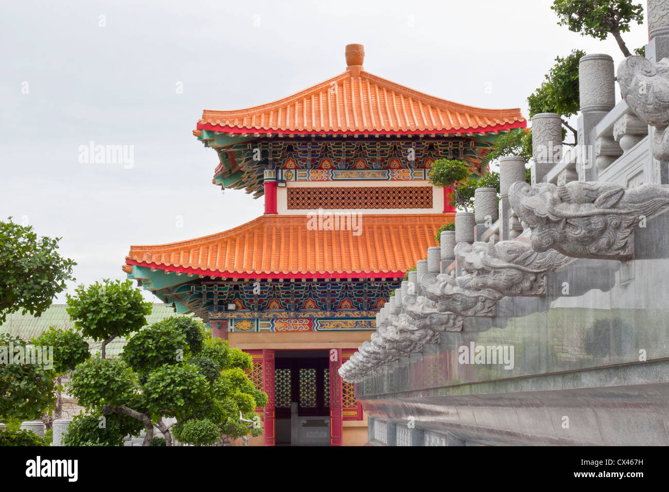 decorating the chinese style. The decor is colorful Stock Photo - Alamy